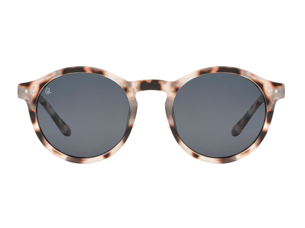 Sunglasses Polarised 'Robbie' White Tortoiseshell - Goodlookers Trade